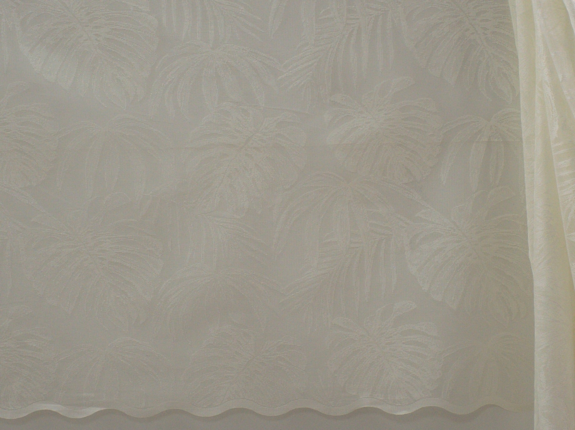 Jacquard Lace Curtain Cream LC126 – Chamdor Faktry Sales